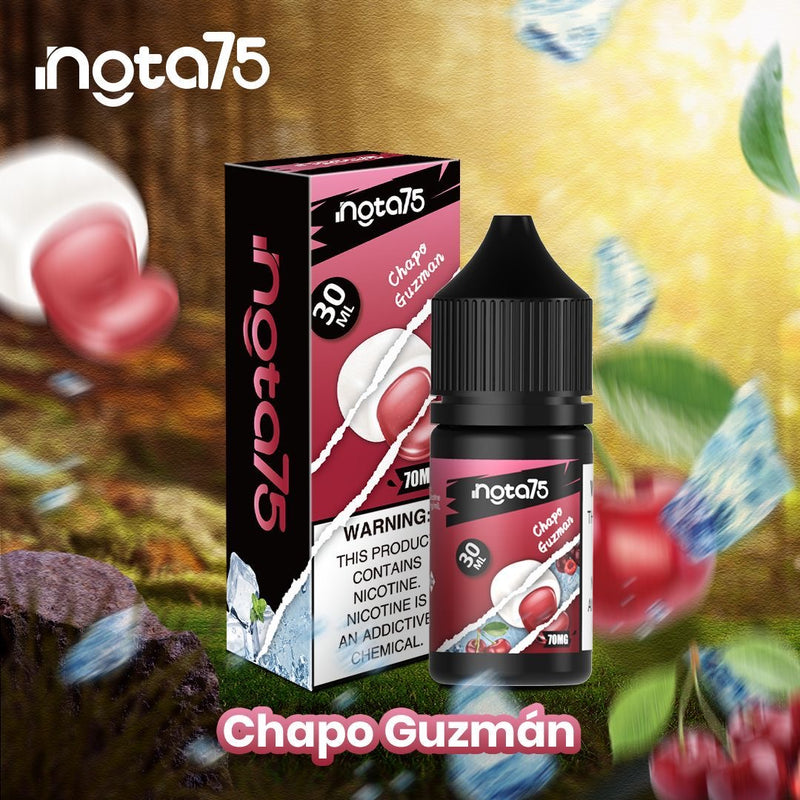 Nota 75 Salt - Chapo Guzman Cherry – Vape City